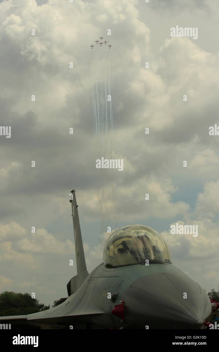 Indonesian air jupiter aerobatic team hi-res stock photography and ...