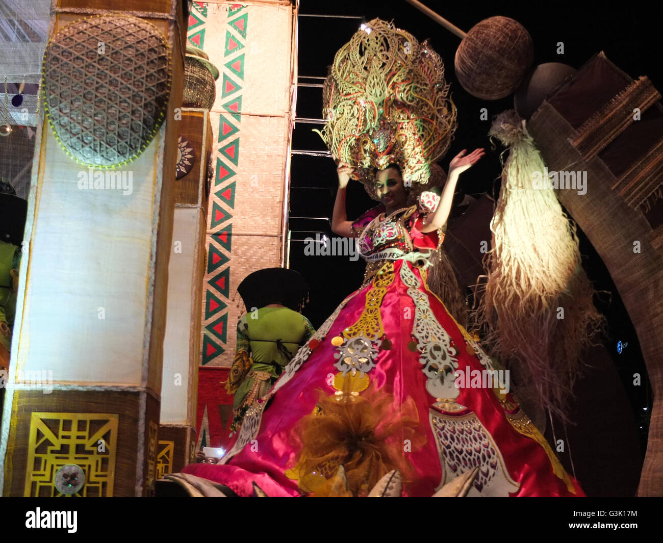 Angelica Gabriel of Pasay City, representing the Dayang Dayang festiva ...