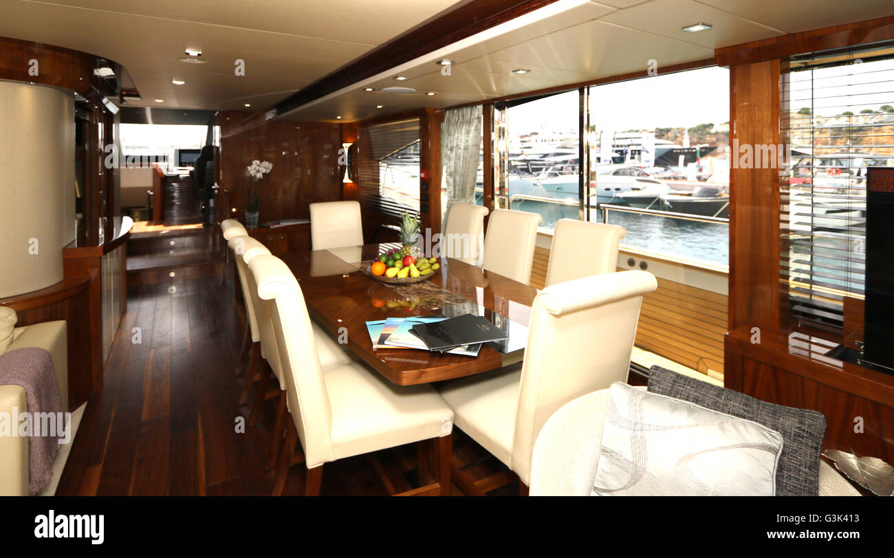 Luxury Mega Yacht Interior