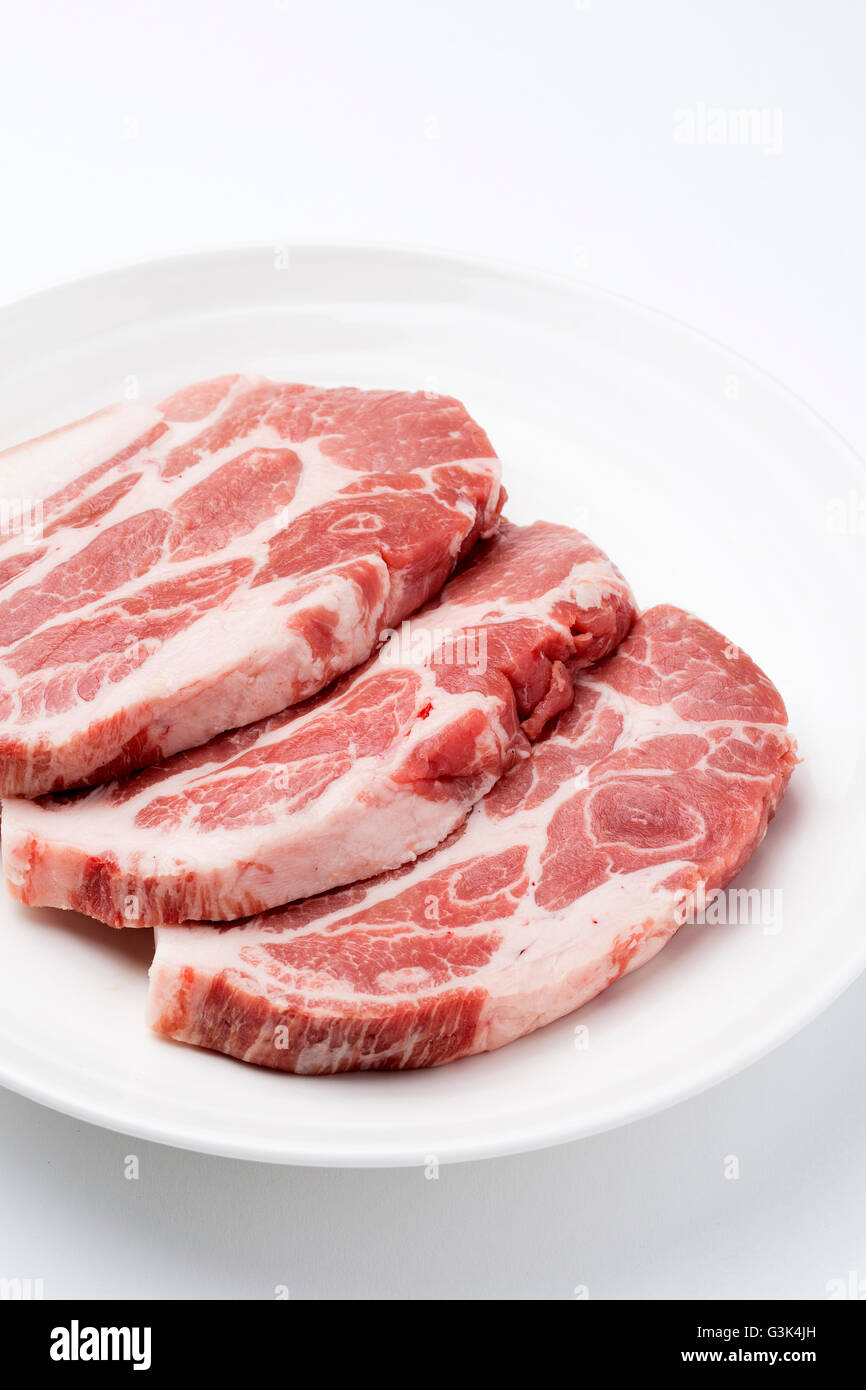 Pork hind leg meat hi-res stock photography and images - Alamy