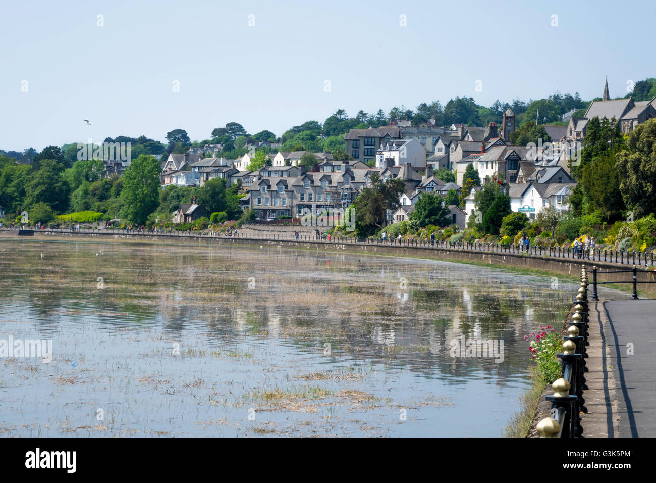 Grange over sands promenade hi-res stock photography and images - Alamy