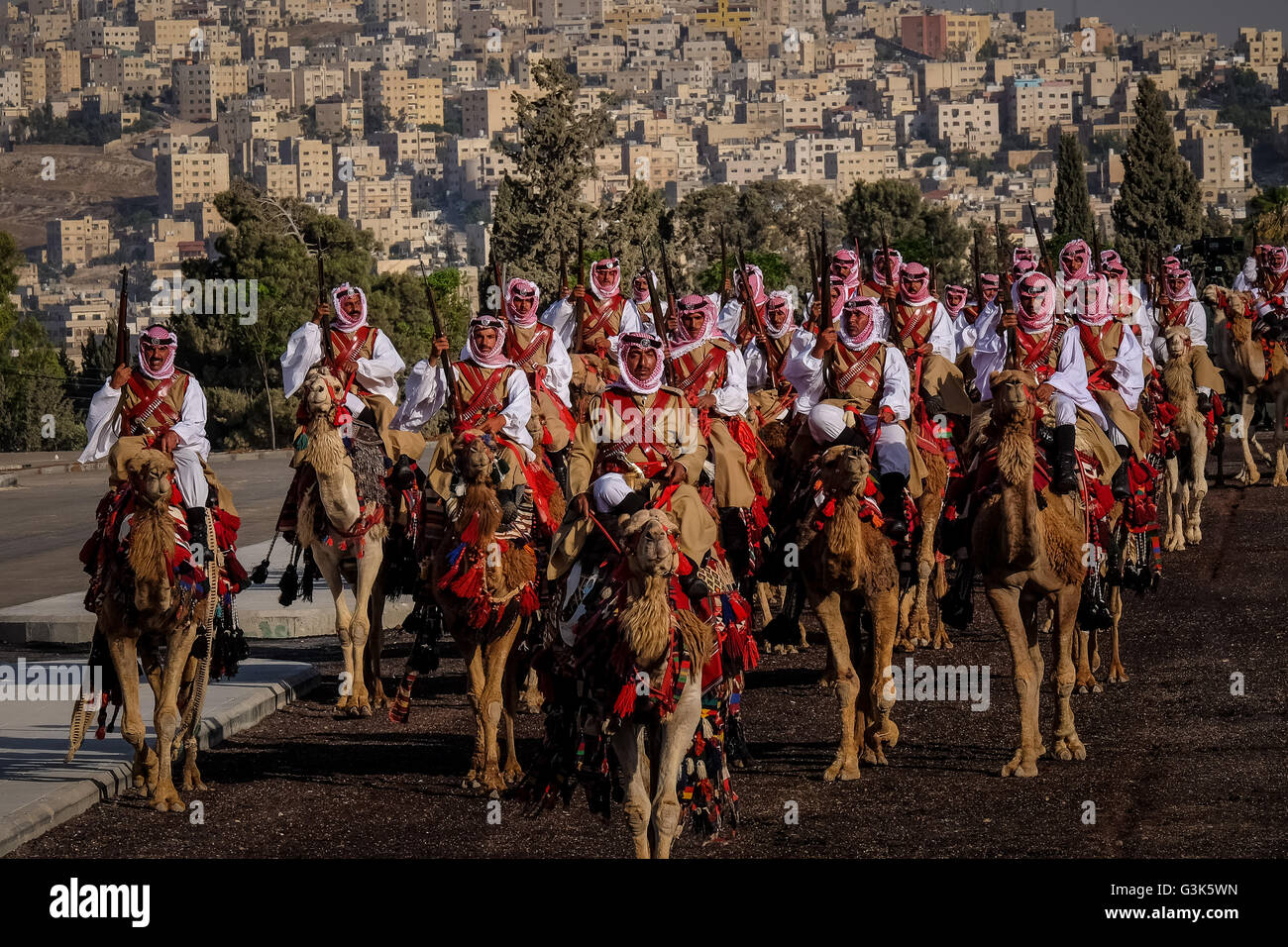 Amman, Jordan. 02nd June, 2016. As the Kingdom of Jordan celebrates the ...