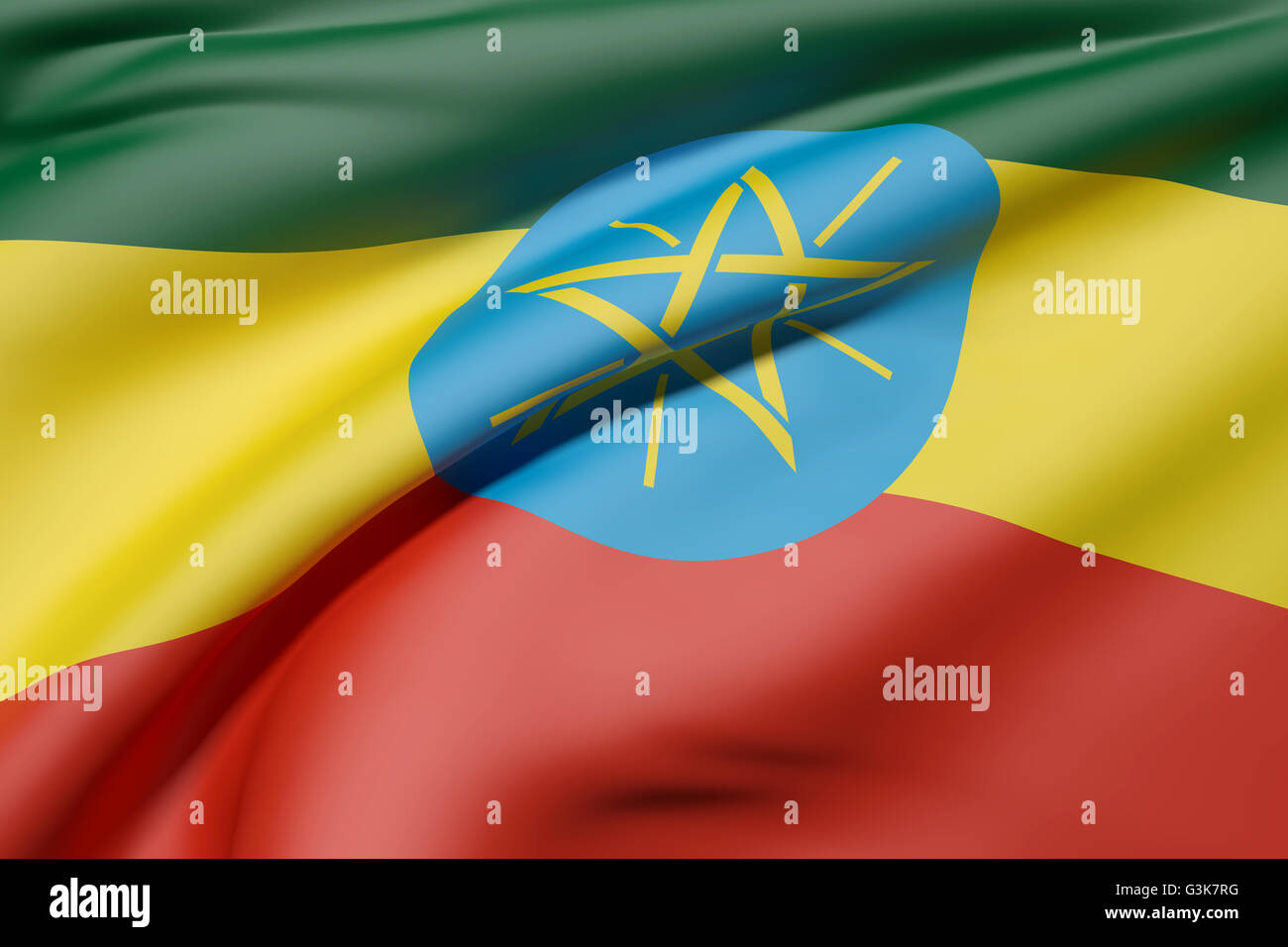 Addis ababa flag hi-res stock photography and images - Alamy