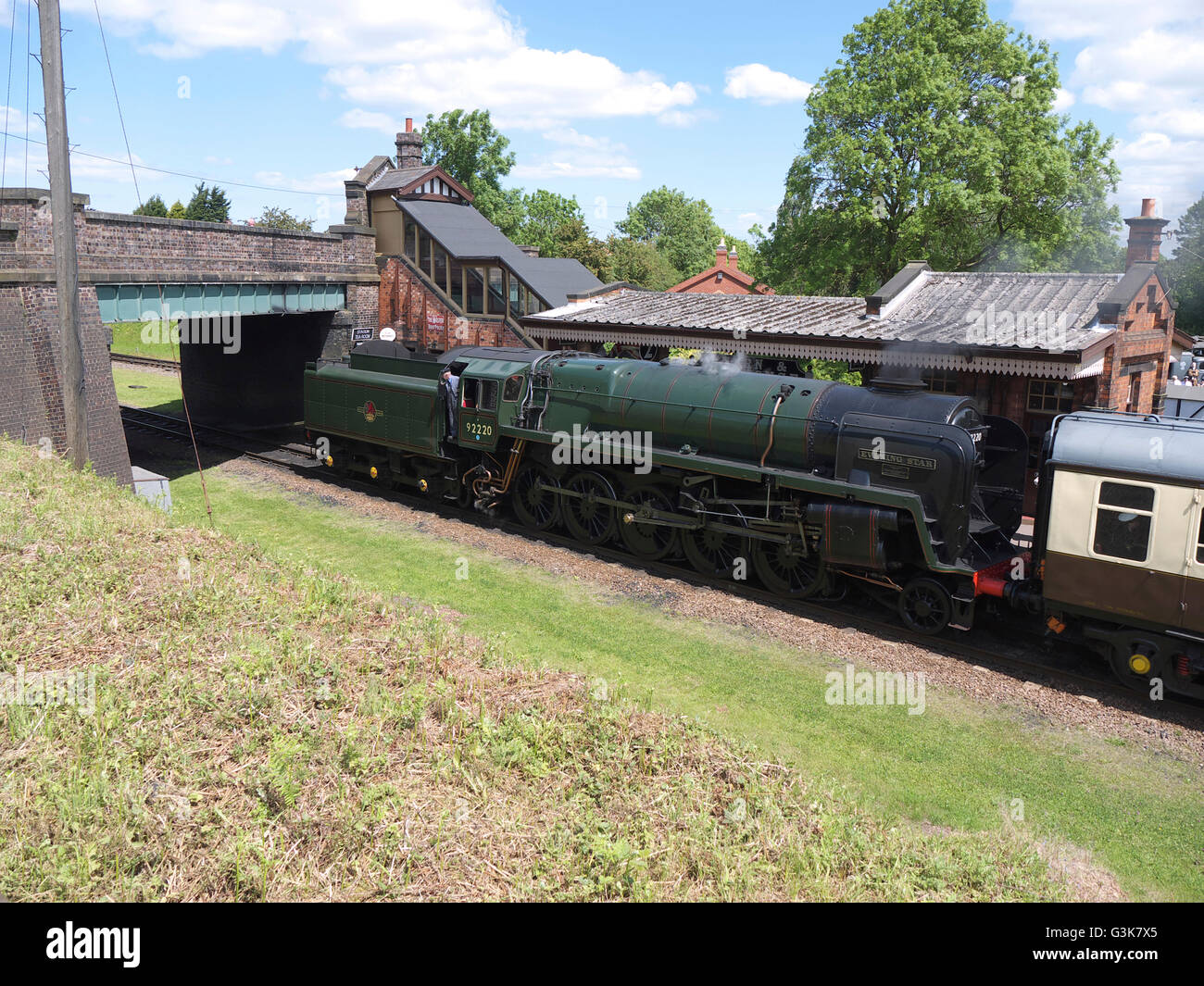 Evening star locomotive hi-res stock photography and images - Alamy