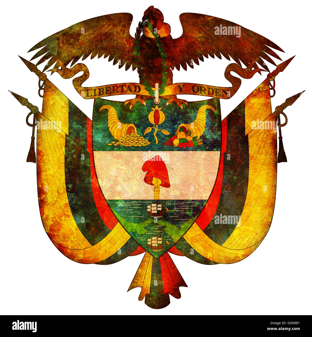 Coat of arms of colombia hi-res stock photography and images - Alamy
