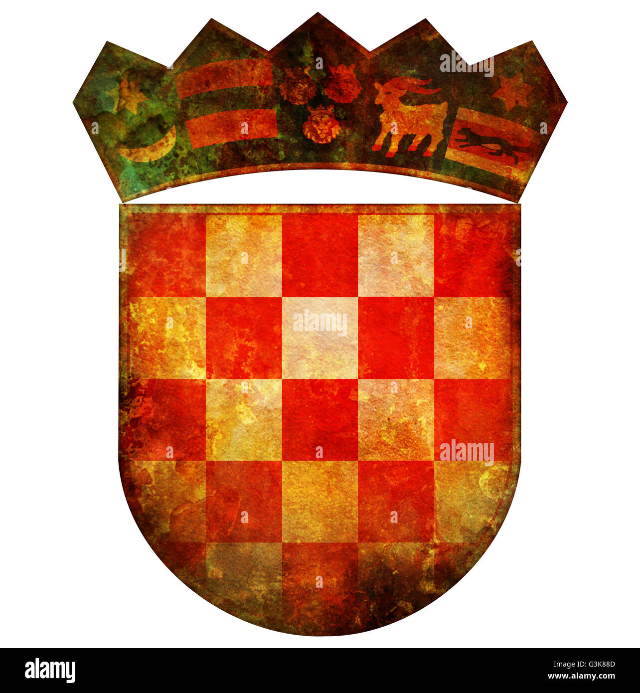 Coat of arms of croatia hi-res stock photography and images - Alamy