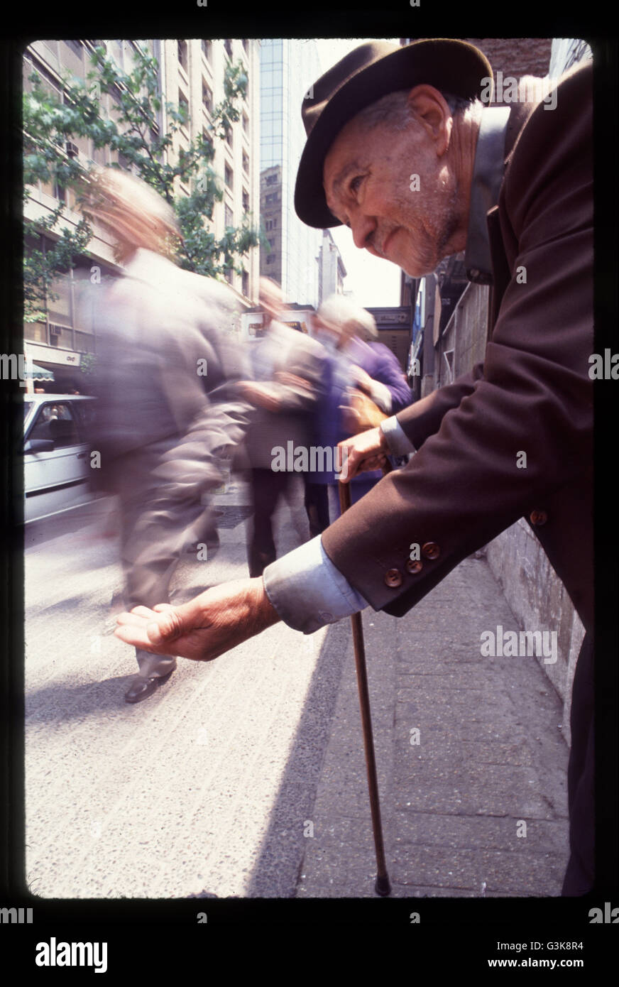 Beggar asking for money food hi-res stock photography and images - Alamy