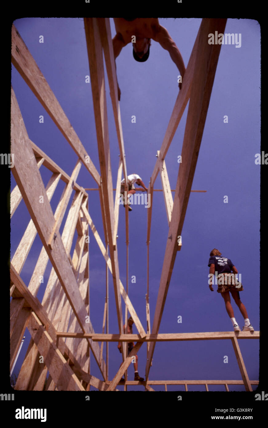 Raising rafters hi-res stock photography and images - Alamy