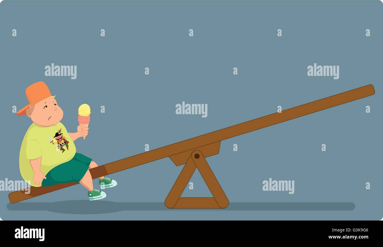 Sad child boy sitting Stock Vector Images - Alamy