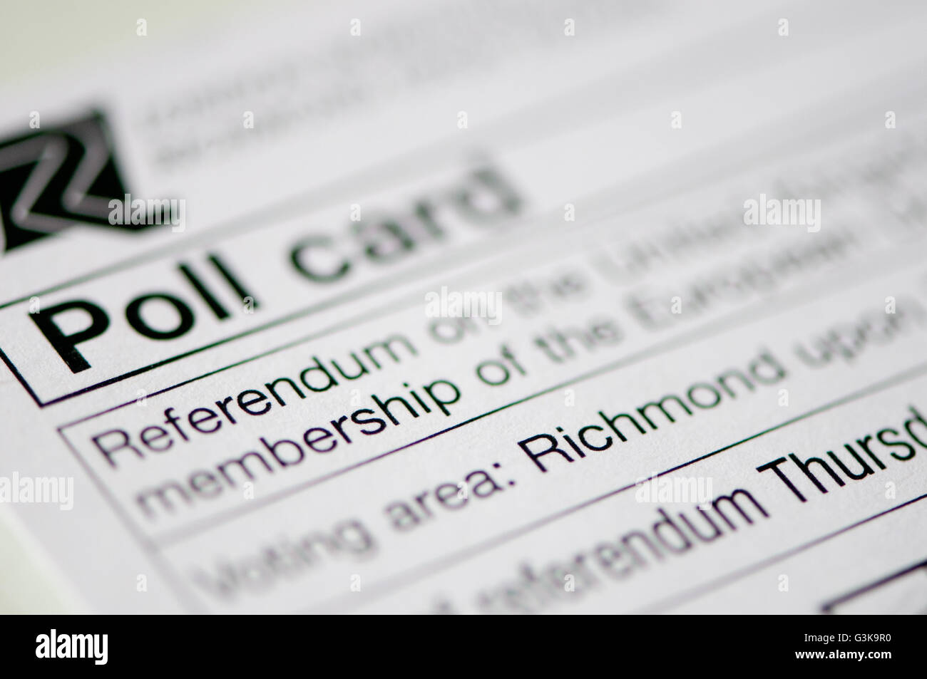 Vote card hi-res stock photography and images - Alamy