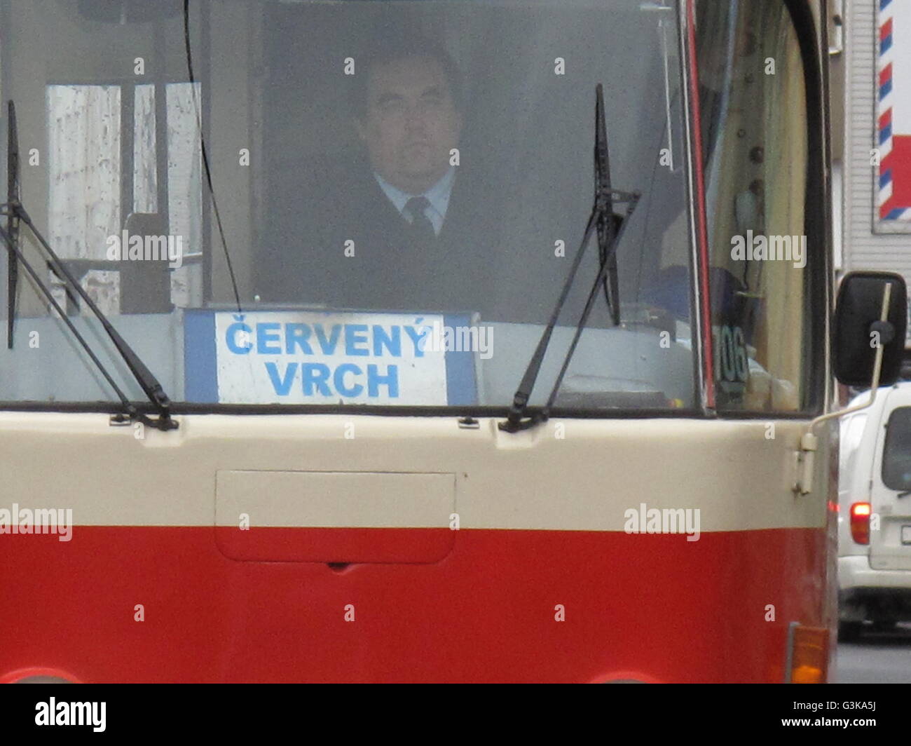 Streetcar conductor hi-res stock photography and images - Alamy