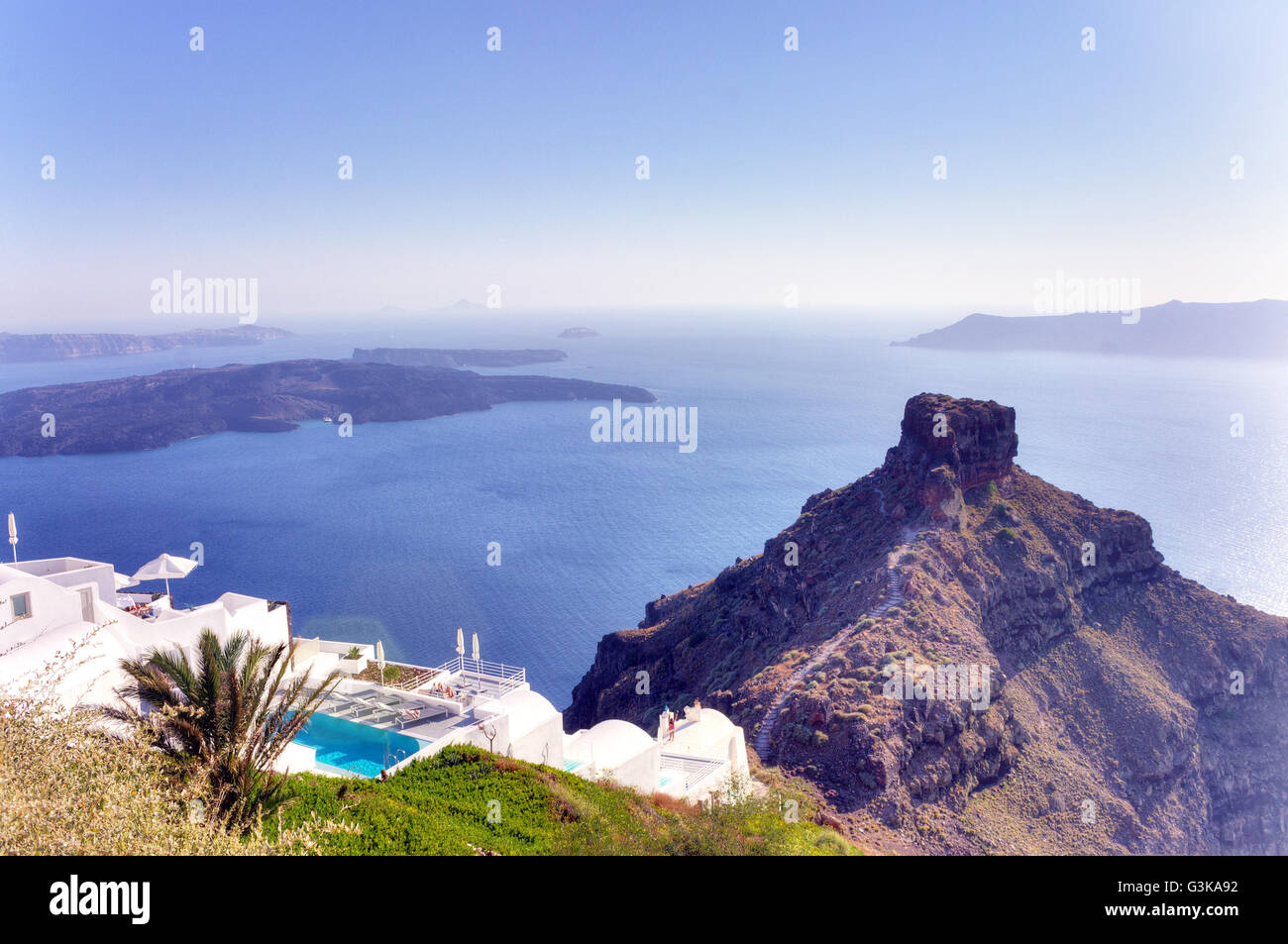 Mount Thira Santorini High Resolution Stock Photography and Images - Alamy