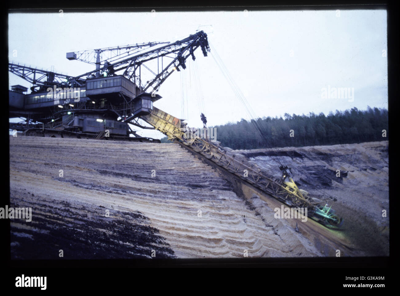 Cologne, Germany, surface coal mining, coal, mine, mining, coal, brown ...