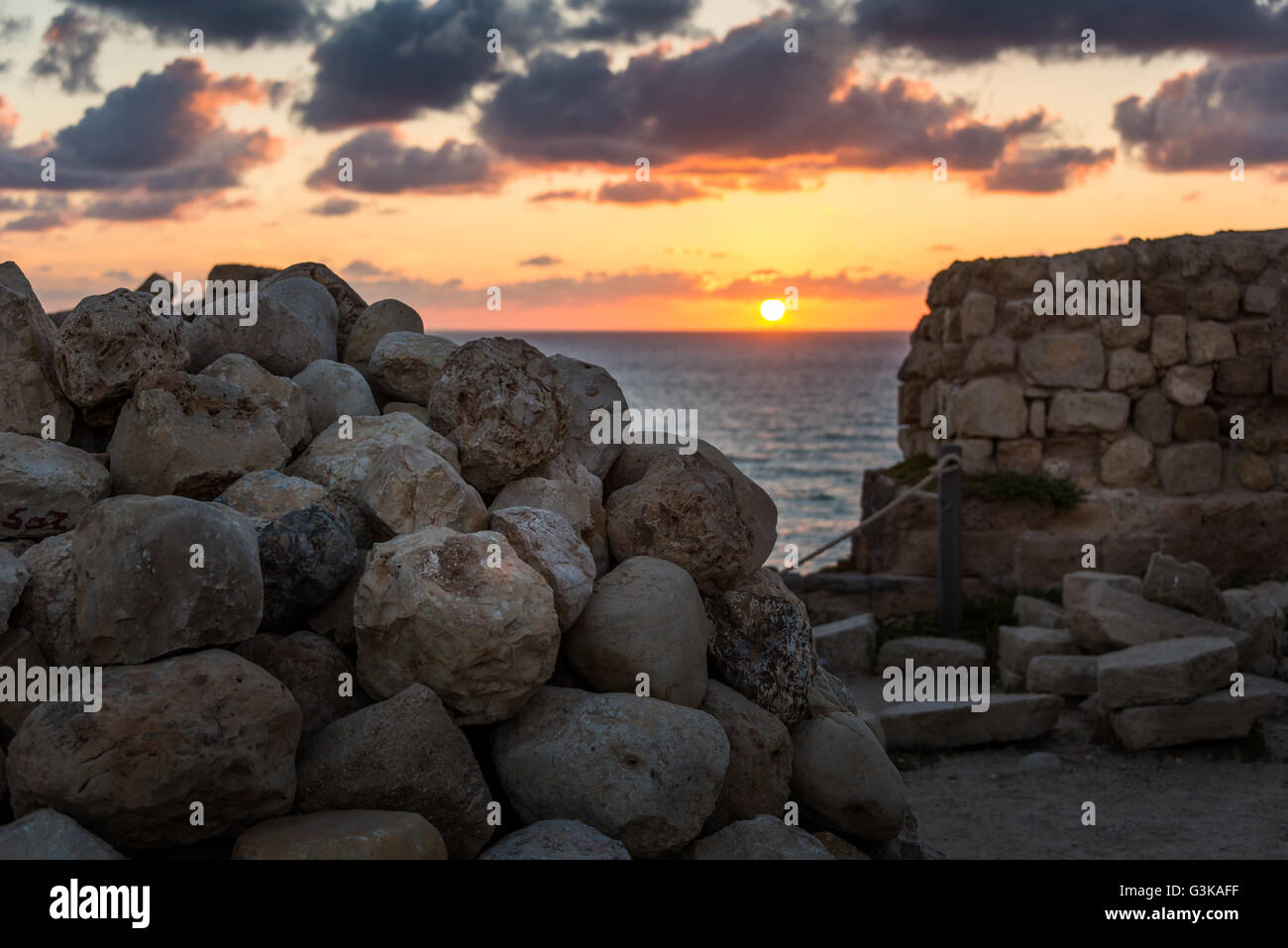Apollonia National Park, Israel Stock Photo - Alamy
