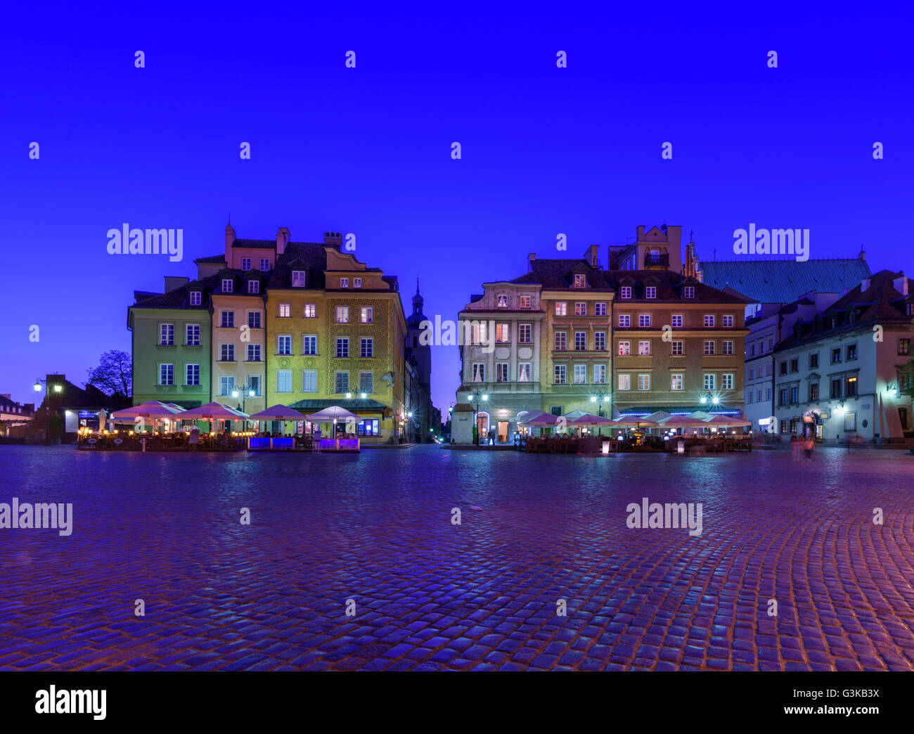 Castle Square in Warsaw Stock Photo - Alamy