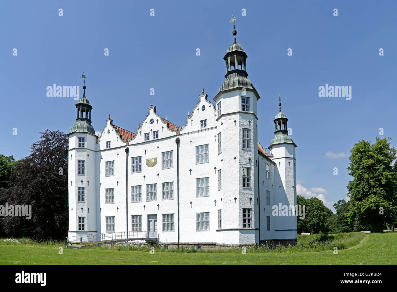 Ahrensburg Castle, Schleswig-Holstein, Germany Stock Photo - Alamy