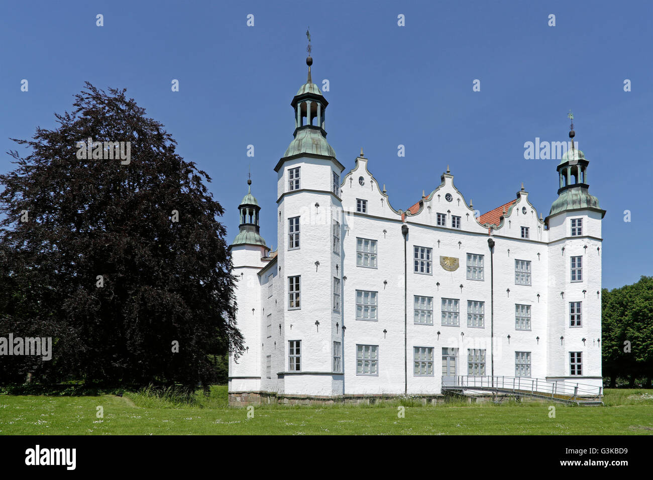 Ahrensburg Castle, Schleswig-Holstein, Germany Stock Photo - Alamy