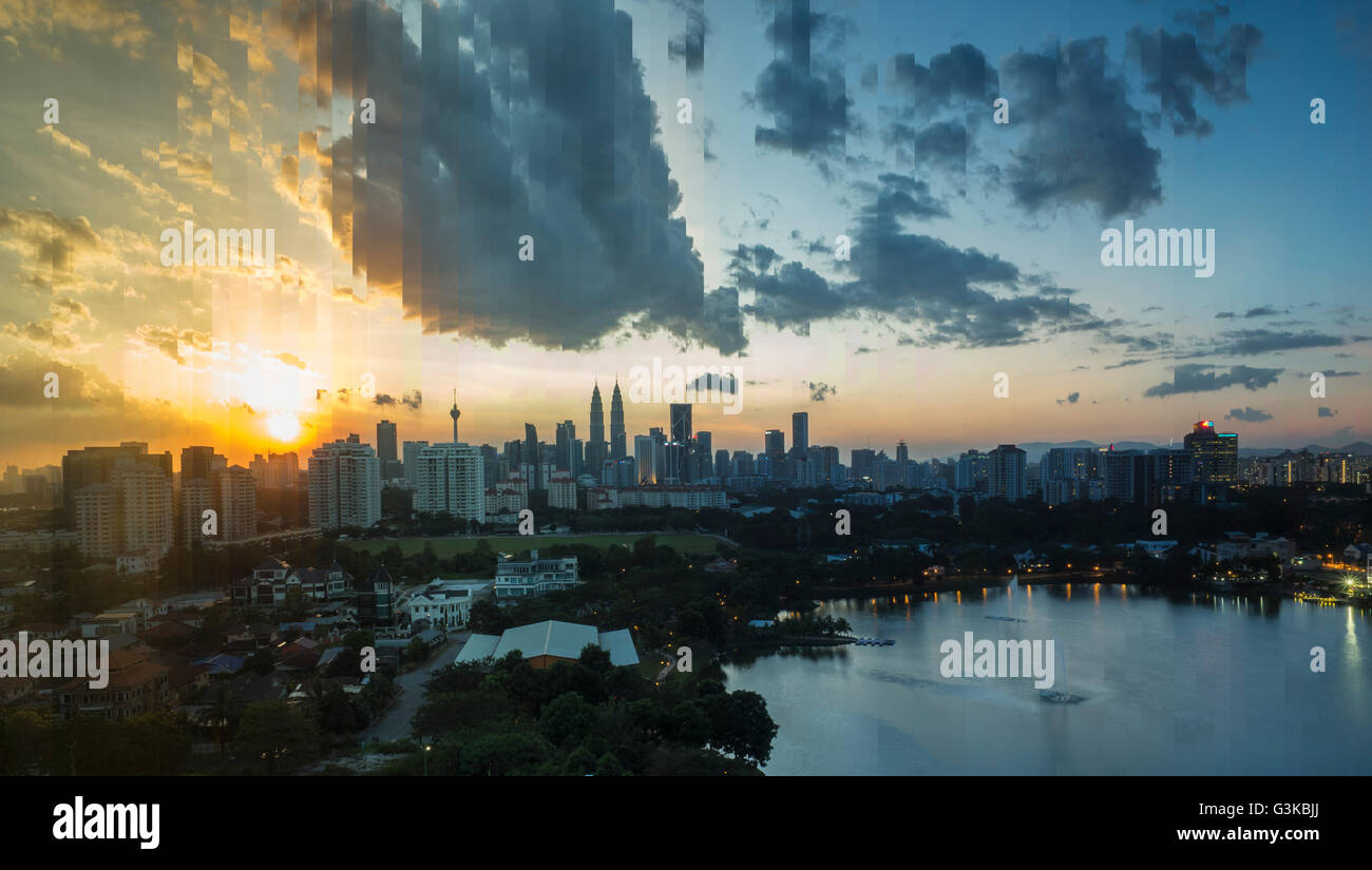 Kuala lumpur city malaysia timelapse hi-res stock photography and ...