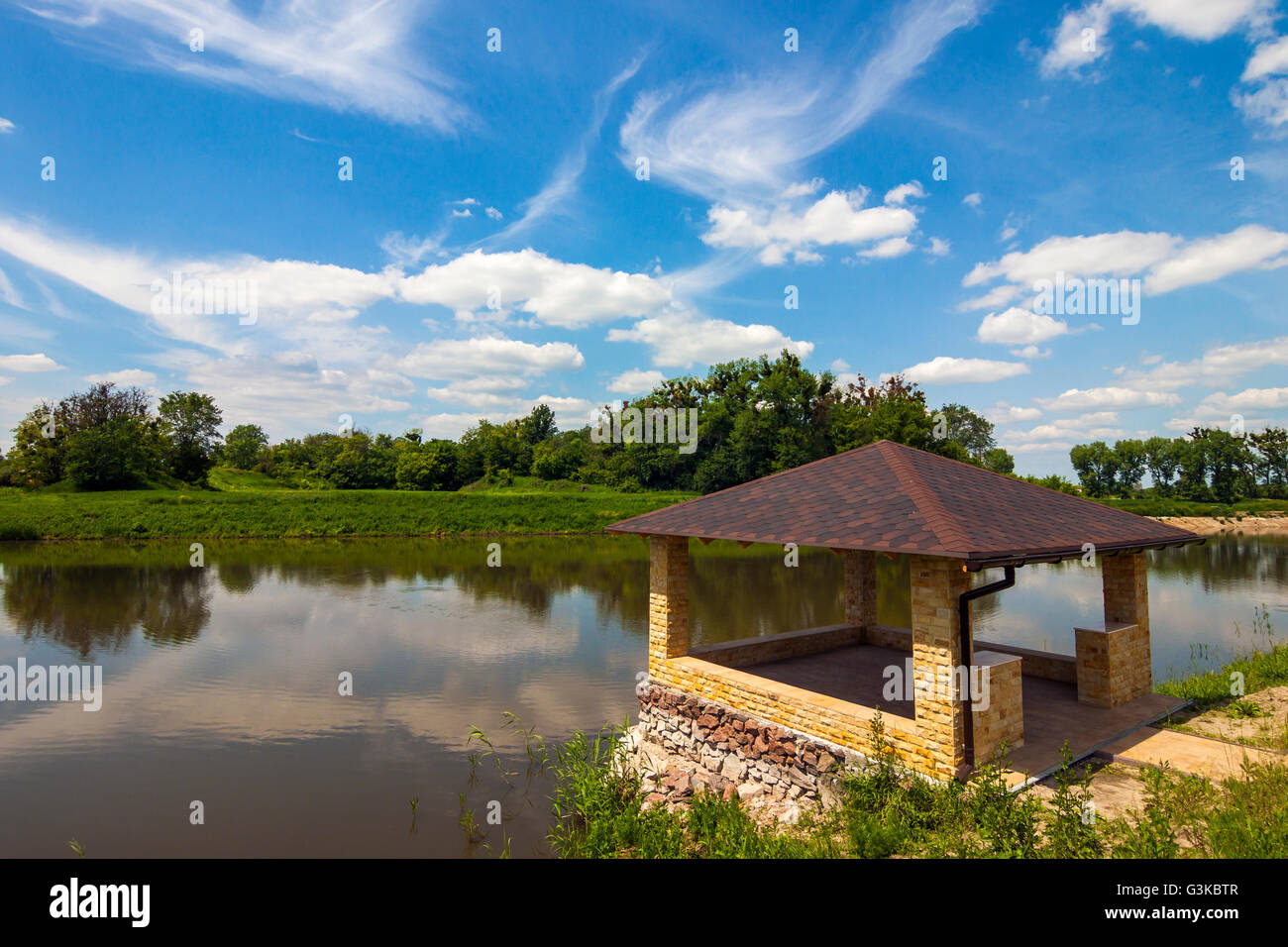 Beautiful alcove on lake hi-res stock photography and images - Alamy