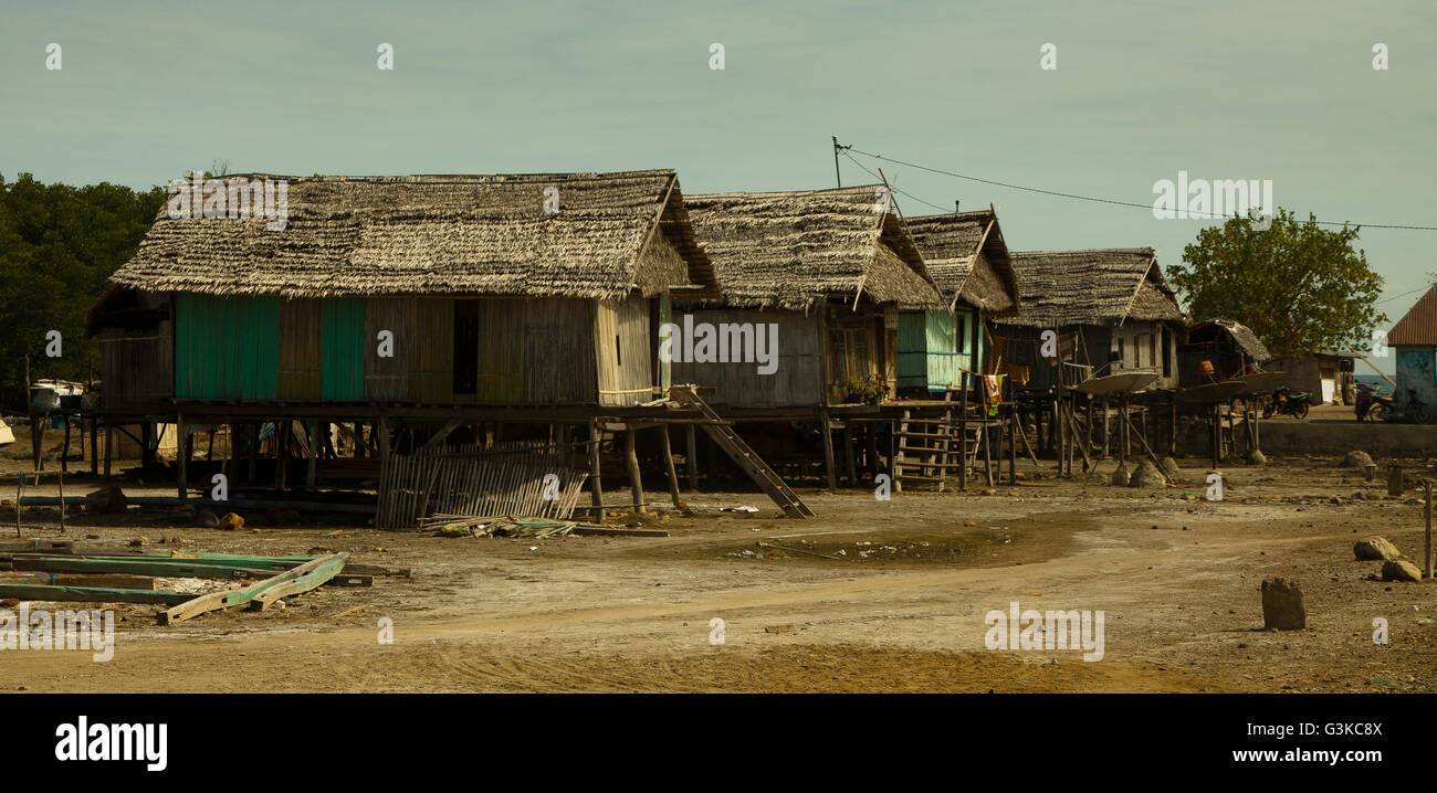 Asian fishing village Stock Photo - Alamy