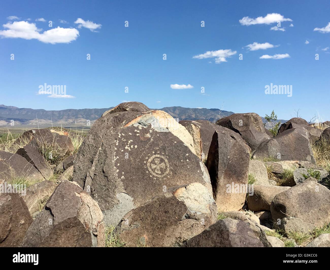 Petroglyphs of the native americans hi-res stock photography and images ...