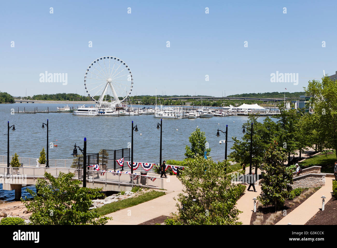 The Capital Wheel - National Harbor, Maryland USA Stock Photo - Alamy