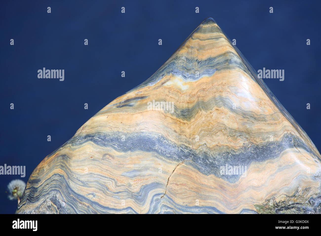 Mylonite (metamorphic rock) background texture wild outdoors Stock ...