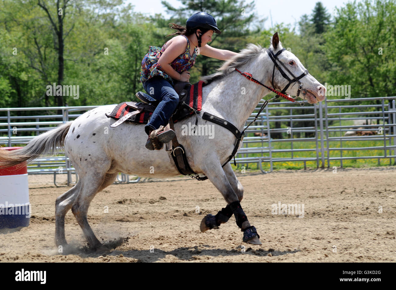 Barrel Race High Resolution Stock Photography and Images - Alamy