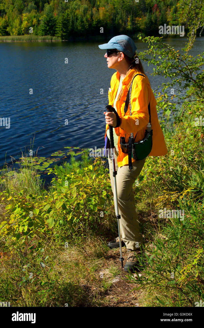 Blind Ash Bay along Blind Ash Bay Trail, Voyageurs National Park ...