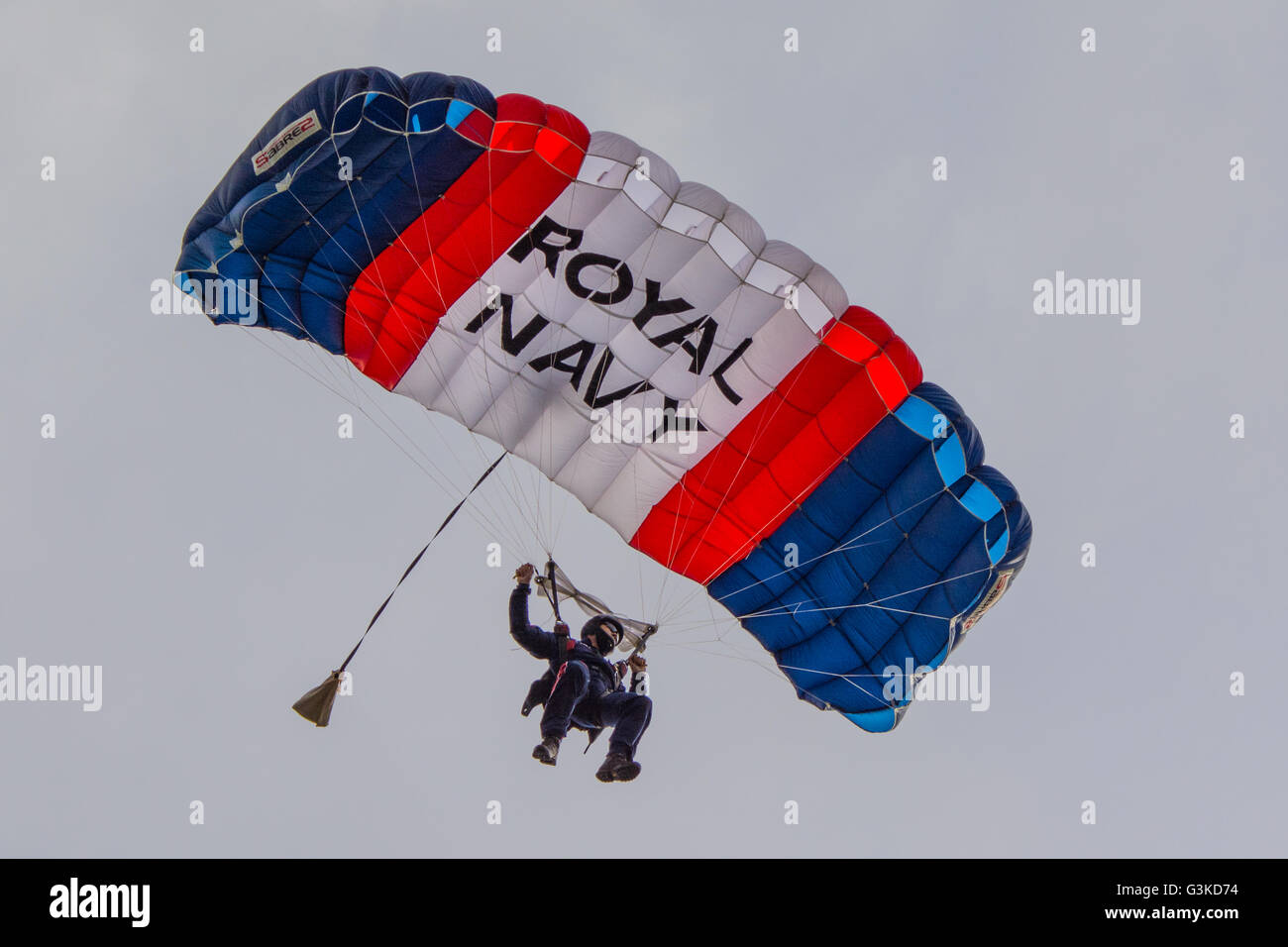 Royal Navy Raiders Parachutist Stock Photo - Alamy