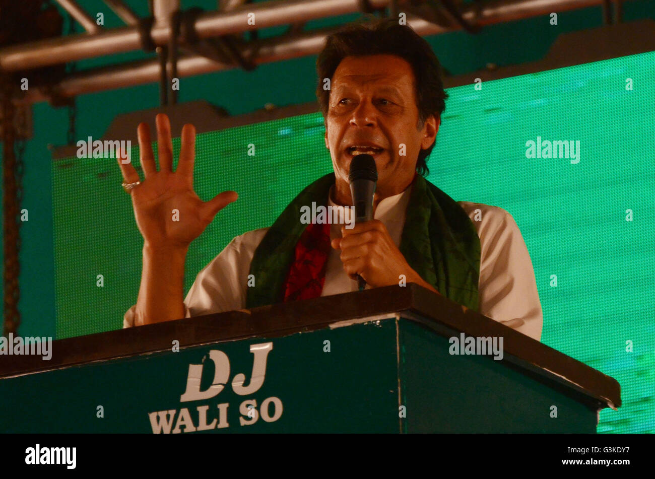 Imran Khan, cricketer-turned-politician and chairman of the Opposition ...