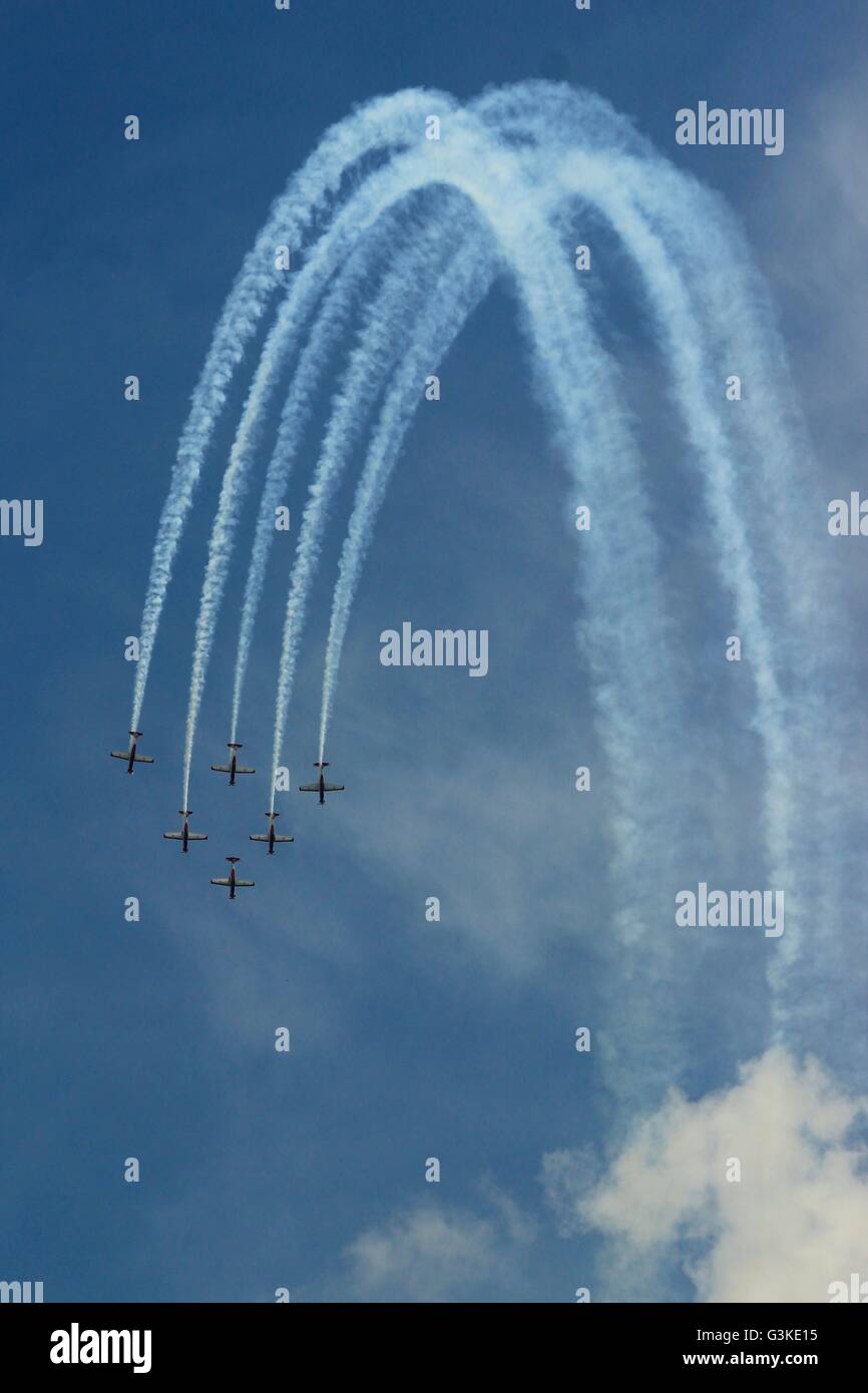 Indonesian air jupiter aerobatic team hi-res stock photography and ...