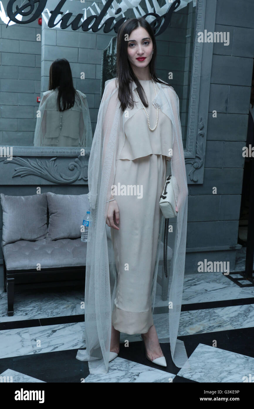 Lahore, Pakistan. 20th Apr, 2016. Sehar Tareen during on her fashion ...