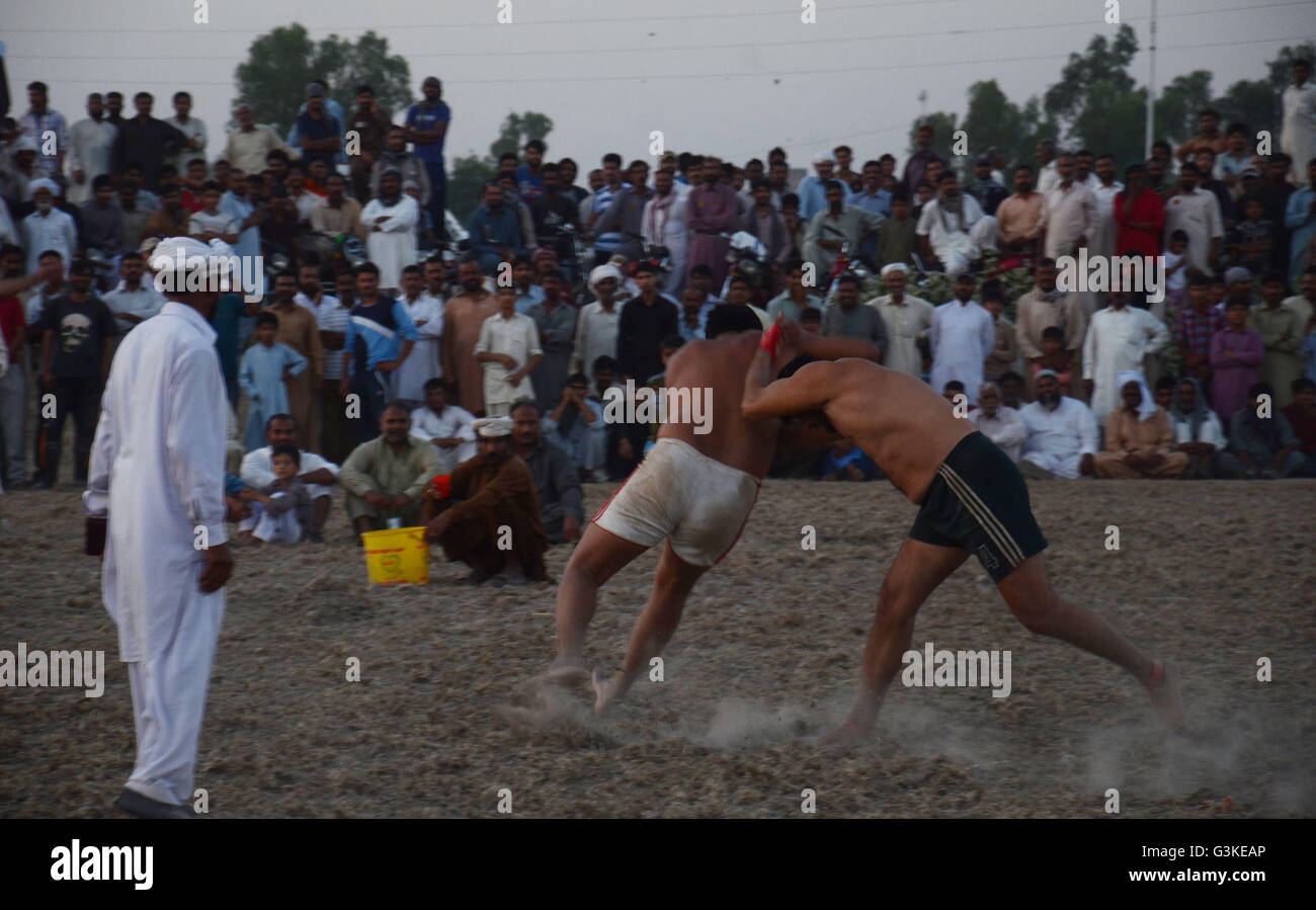 Lahore, Pakistan. 20th Apr, 2016. A view of the cultural men's ...