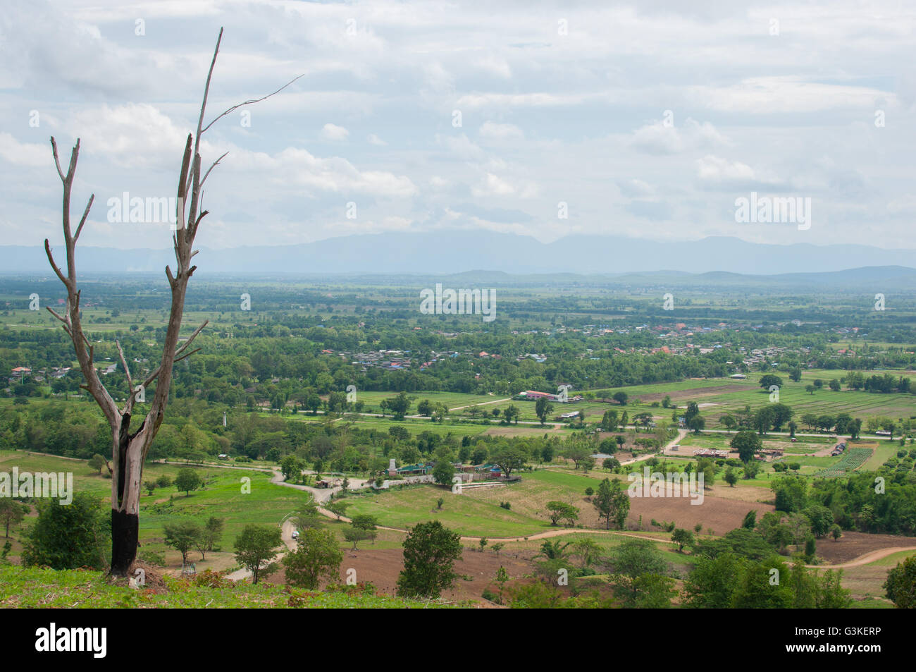 Beautiful view of rural landscape Stock Photo - Alamy