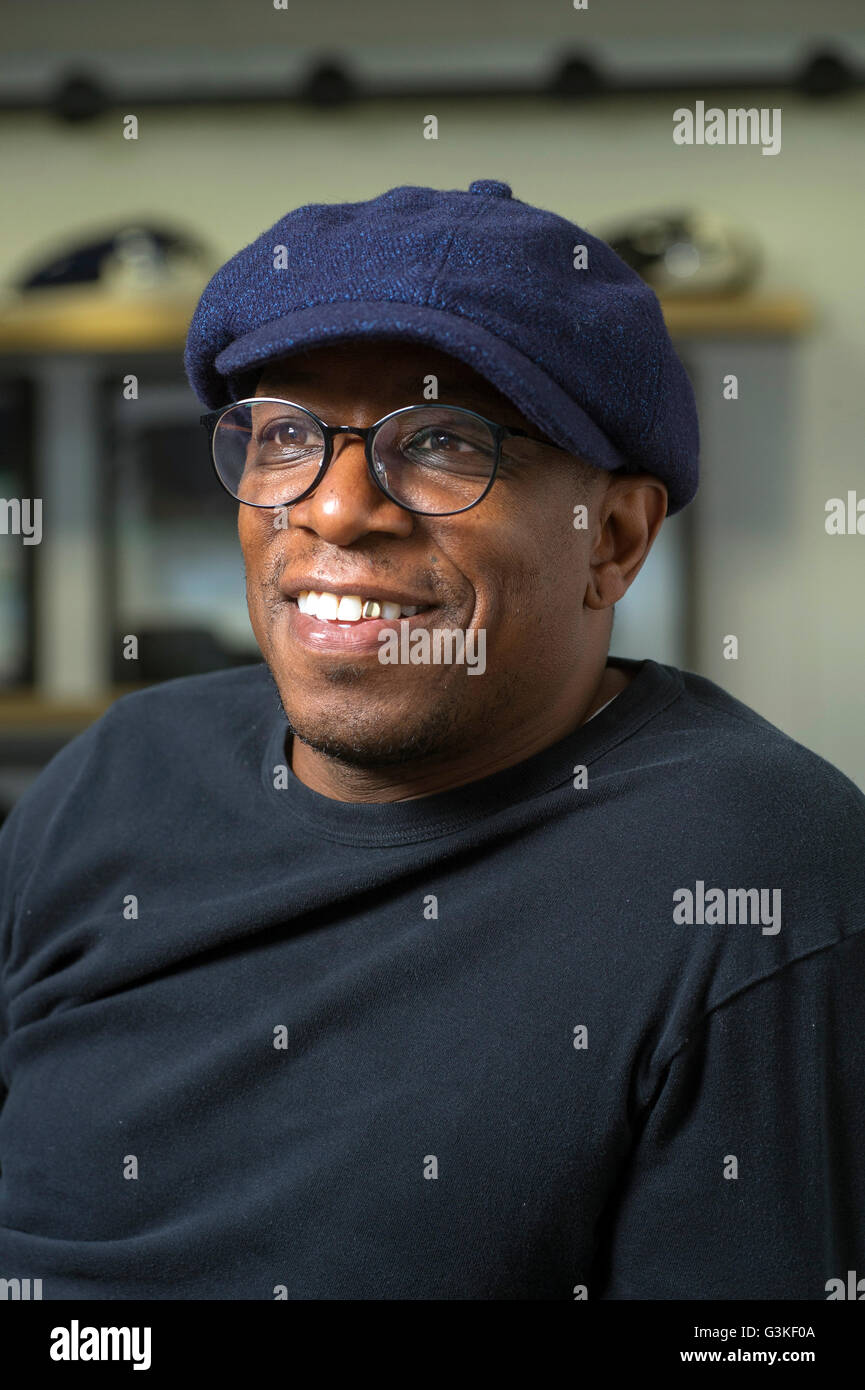 Ian Wright Arsenal and England footballer Stock Photo - Alamy