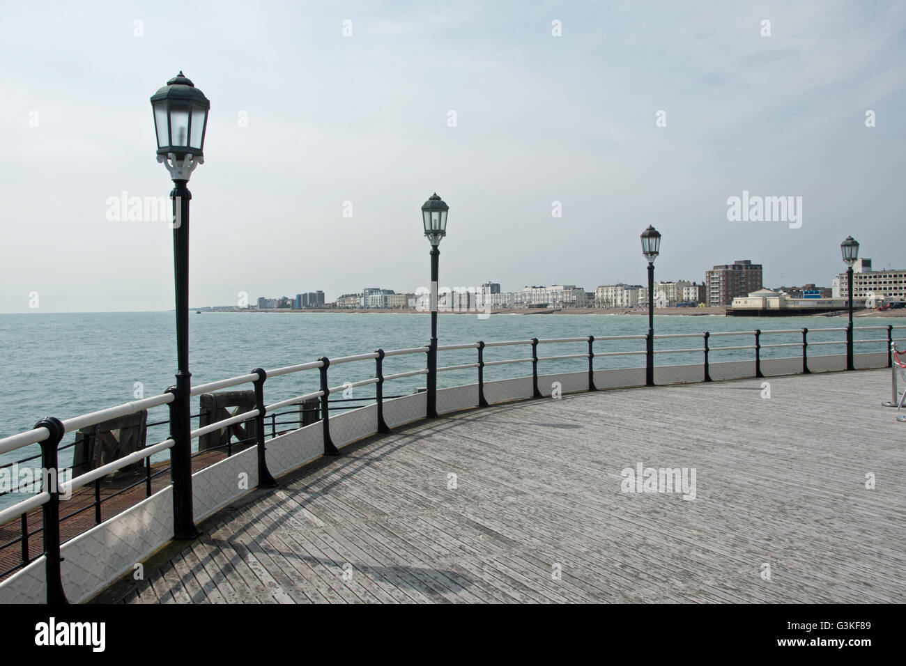 Worthing street view hi-res stock photography and images - Alamy