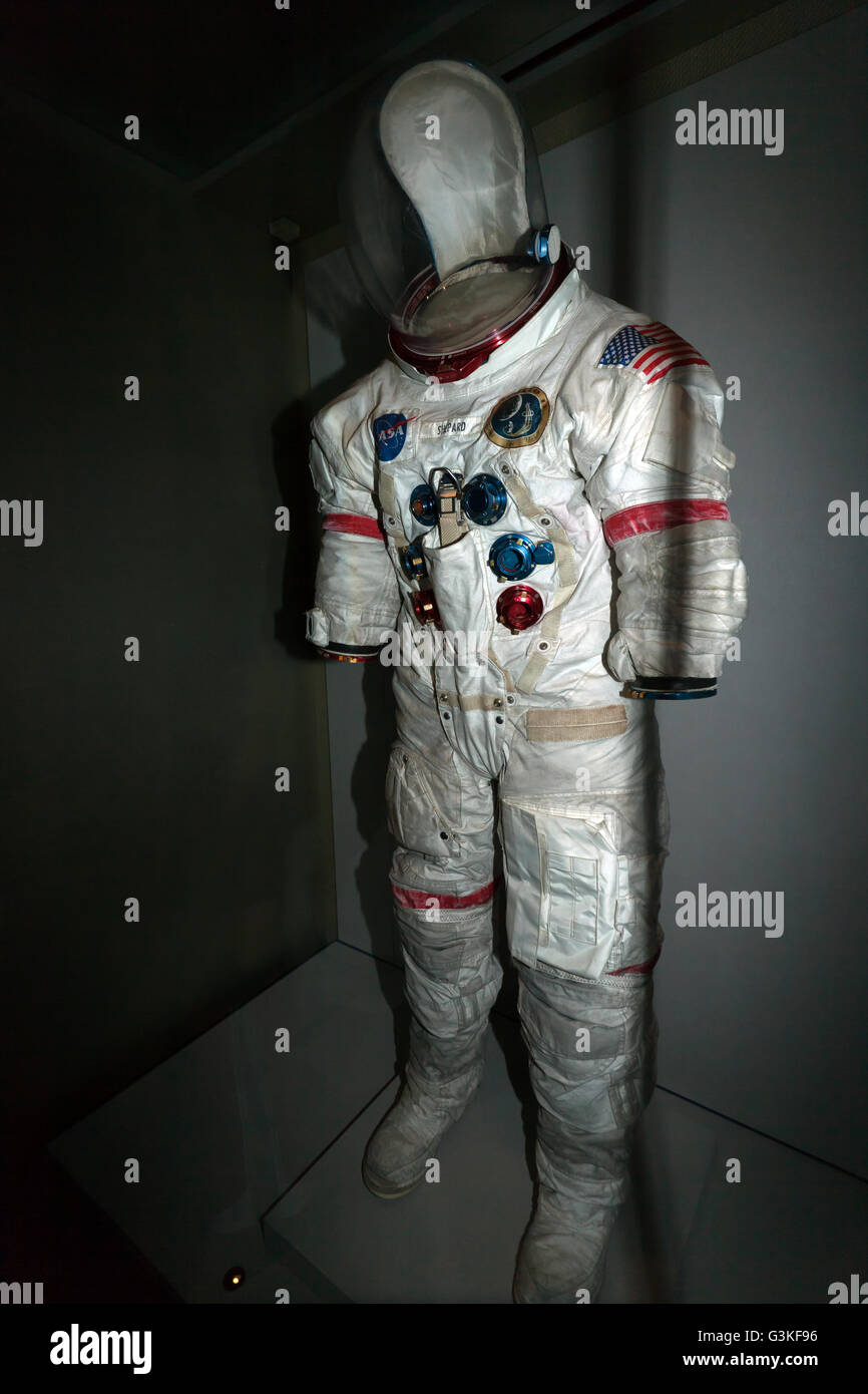 Alan Shepard In Space Suit