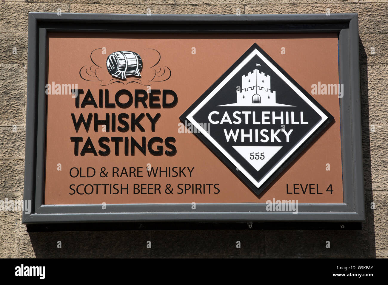 Whisky sign hi-res stock photography and images - Alamy