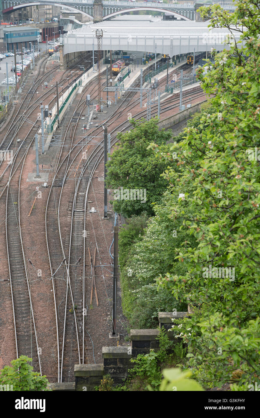 Waverley Train Station, Edinburgh, Scotland Stock Photo - Alamy