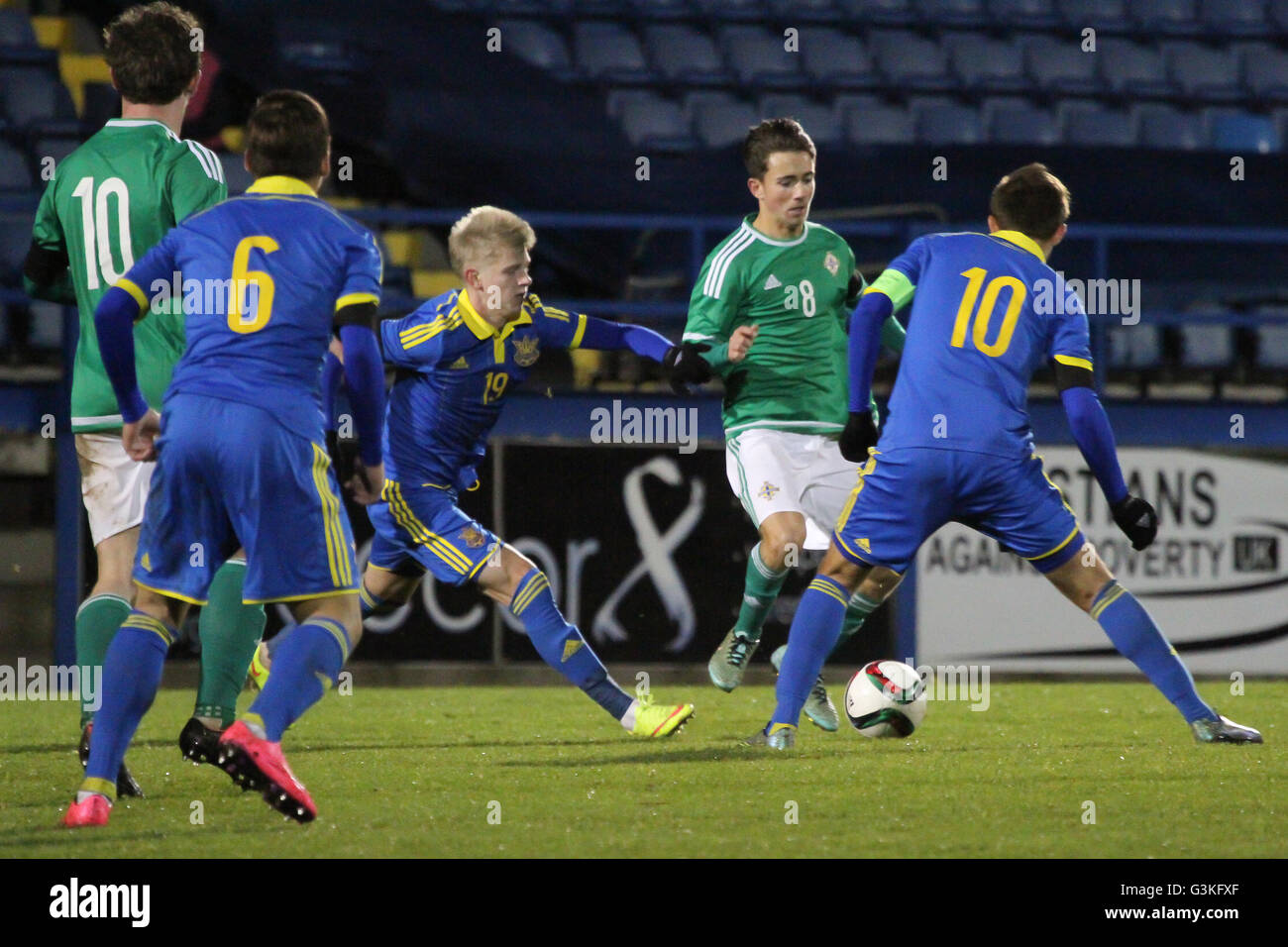 Lurgan, Northern Ireland. 17th November 2015 - UEFA European Under 21 ...