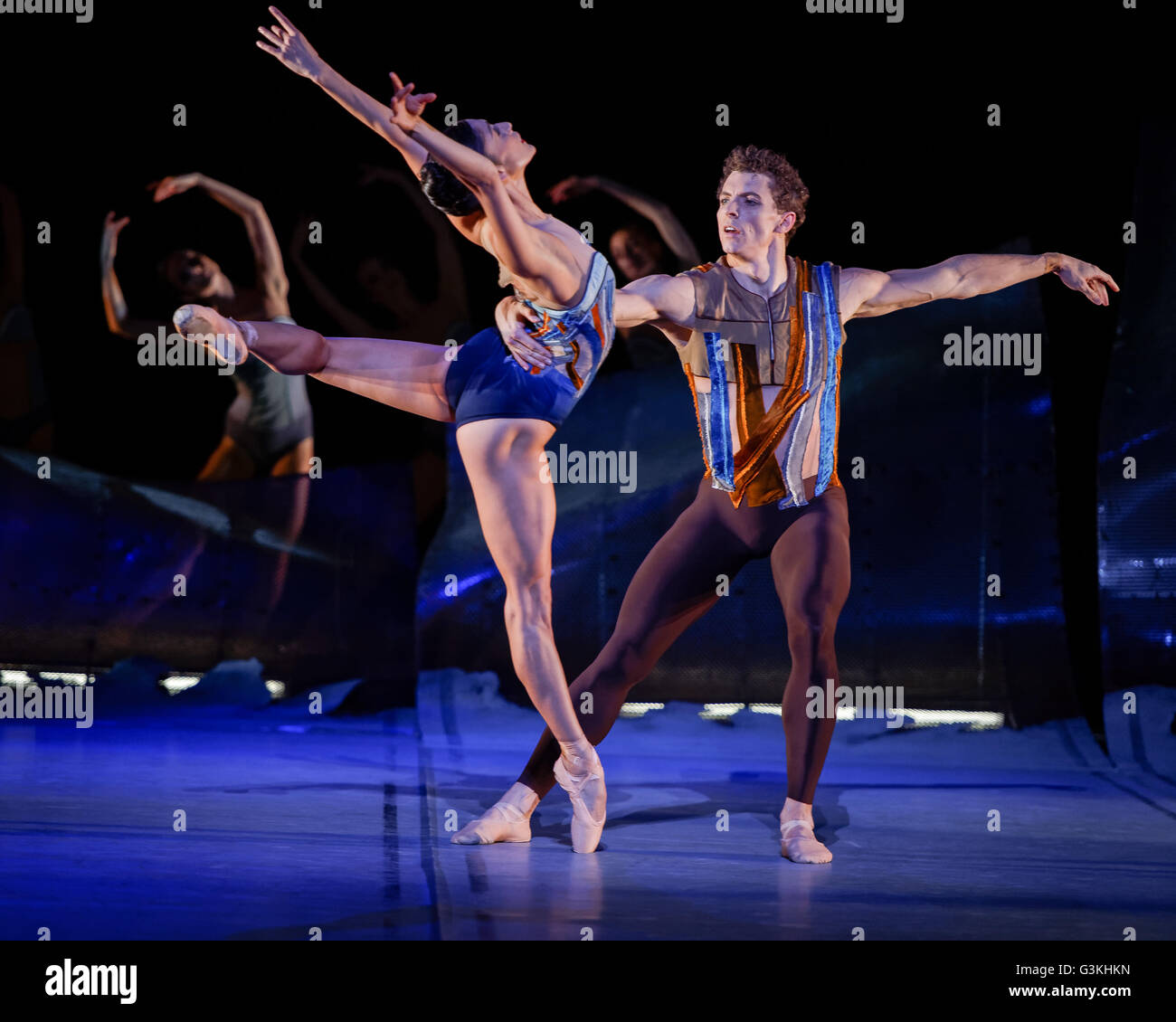 Sydney, Australia. 25th Apr, 2016. The Australian Ballet previewed the third part, Christopher ...