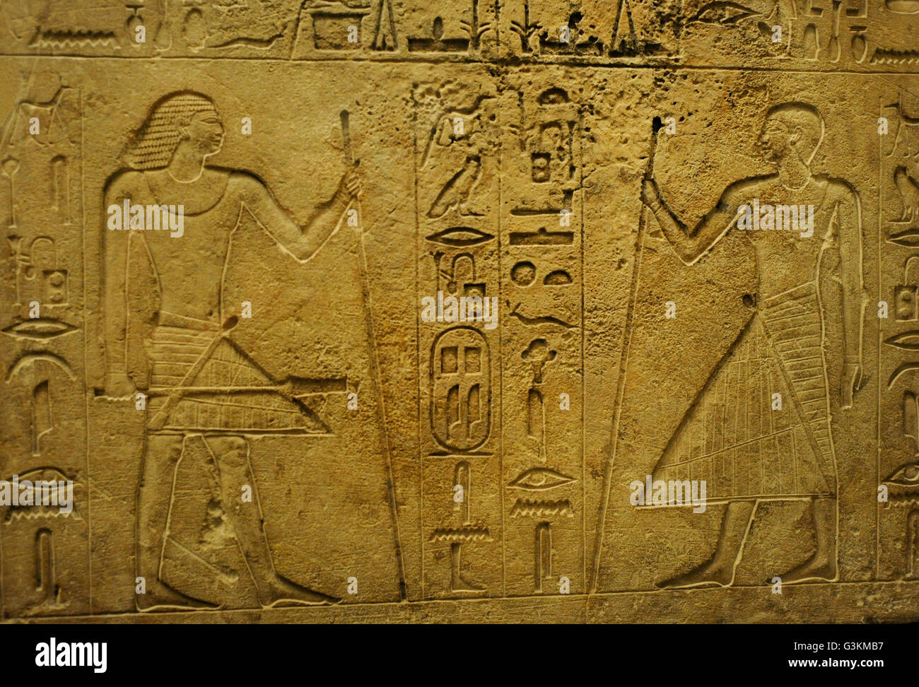 Egypt. Lintel of the tomb of Nisuiru Pepiseneb, the inspector of ...