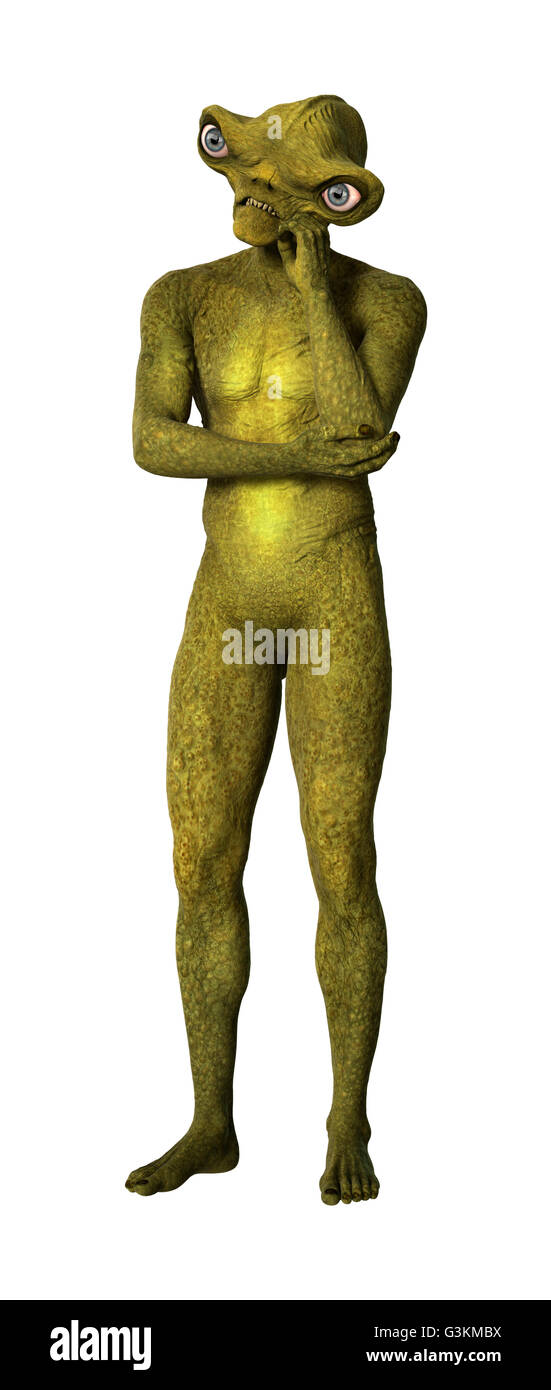 Alien thinking hi-res stock photography and images - Alamy