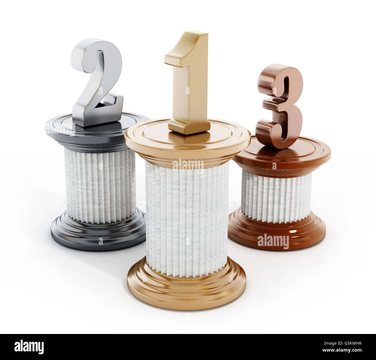 Number column pillar hi-res stock photography and images - Alamy