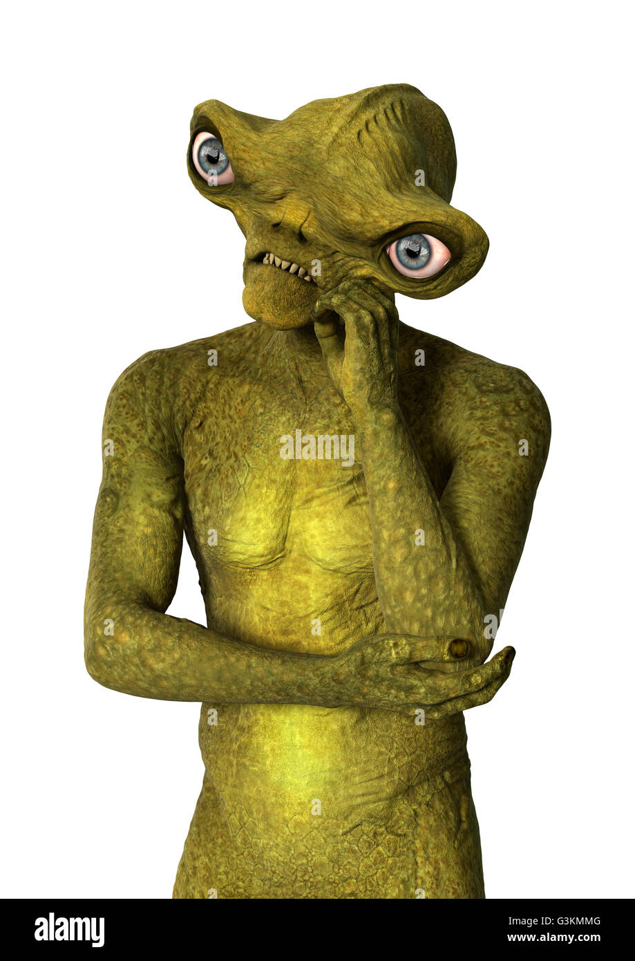 Alien thinking hi-res stock photography and images - Alamy