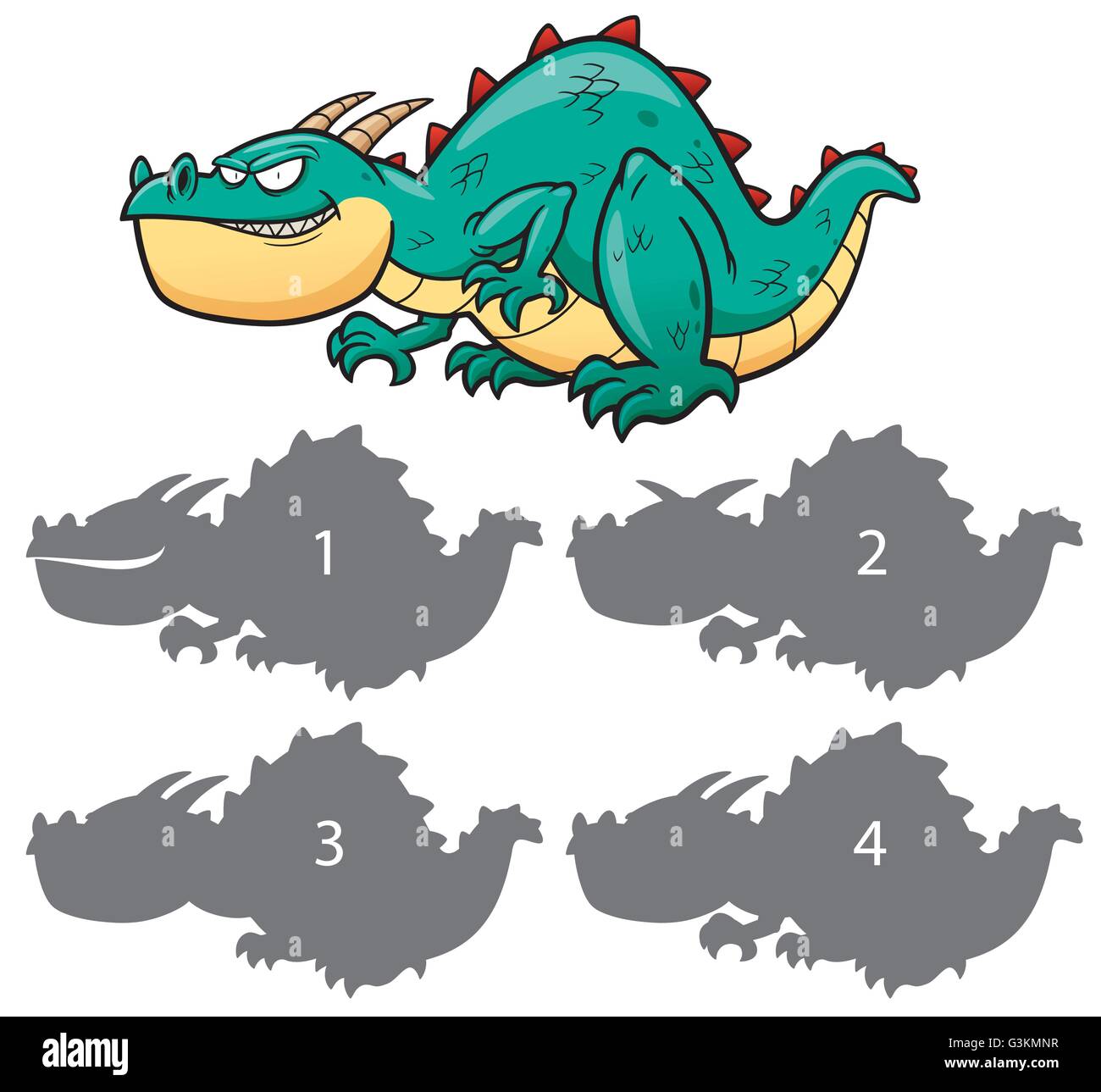 Vector Illustration of make the right choice and connect shadow ...