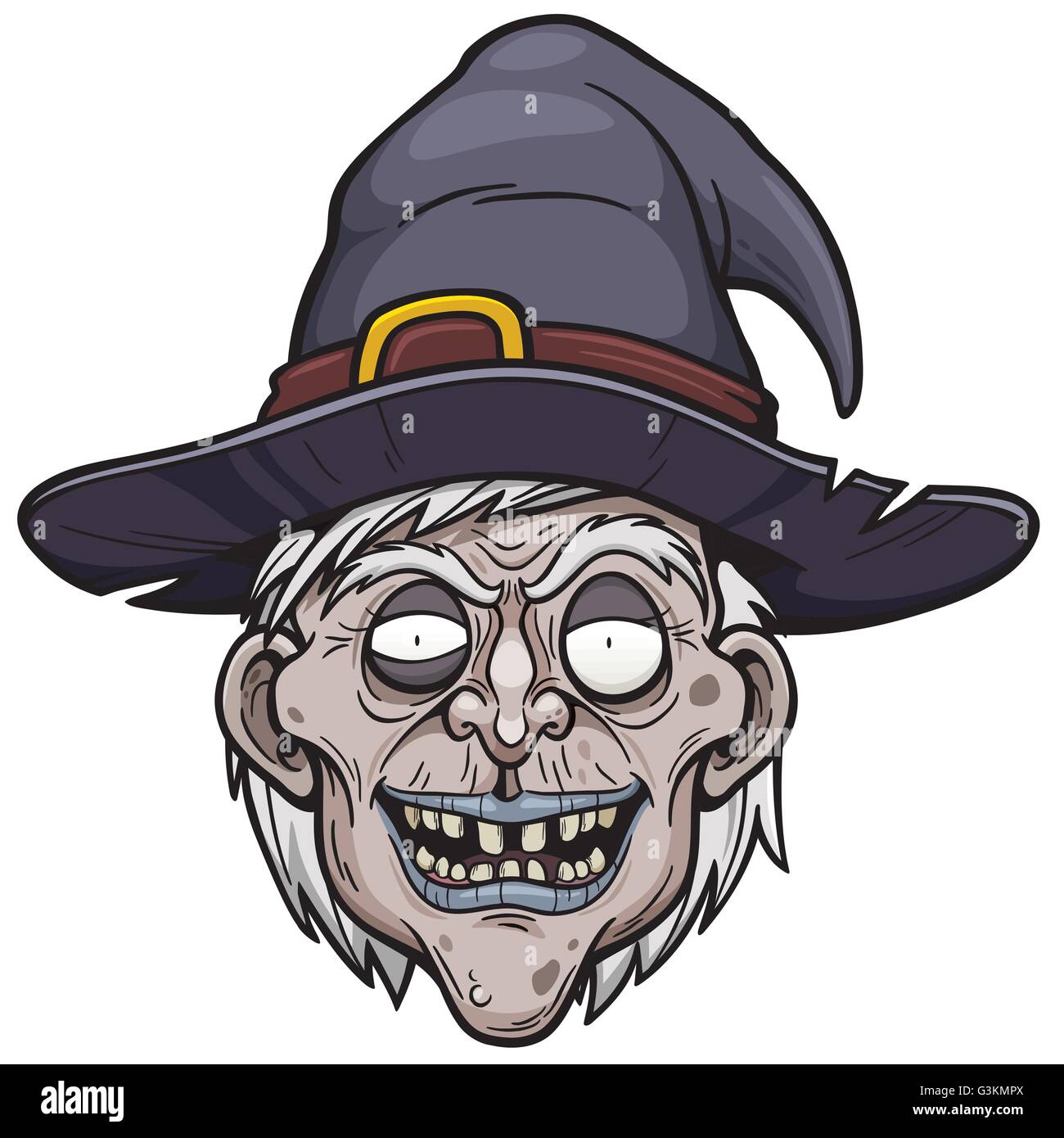 Cartoon witch hi-res stock photography and images - Alamy