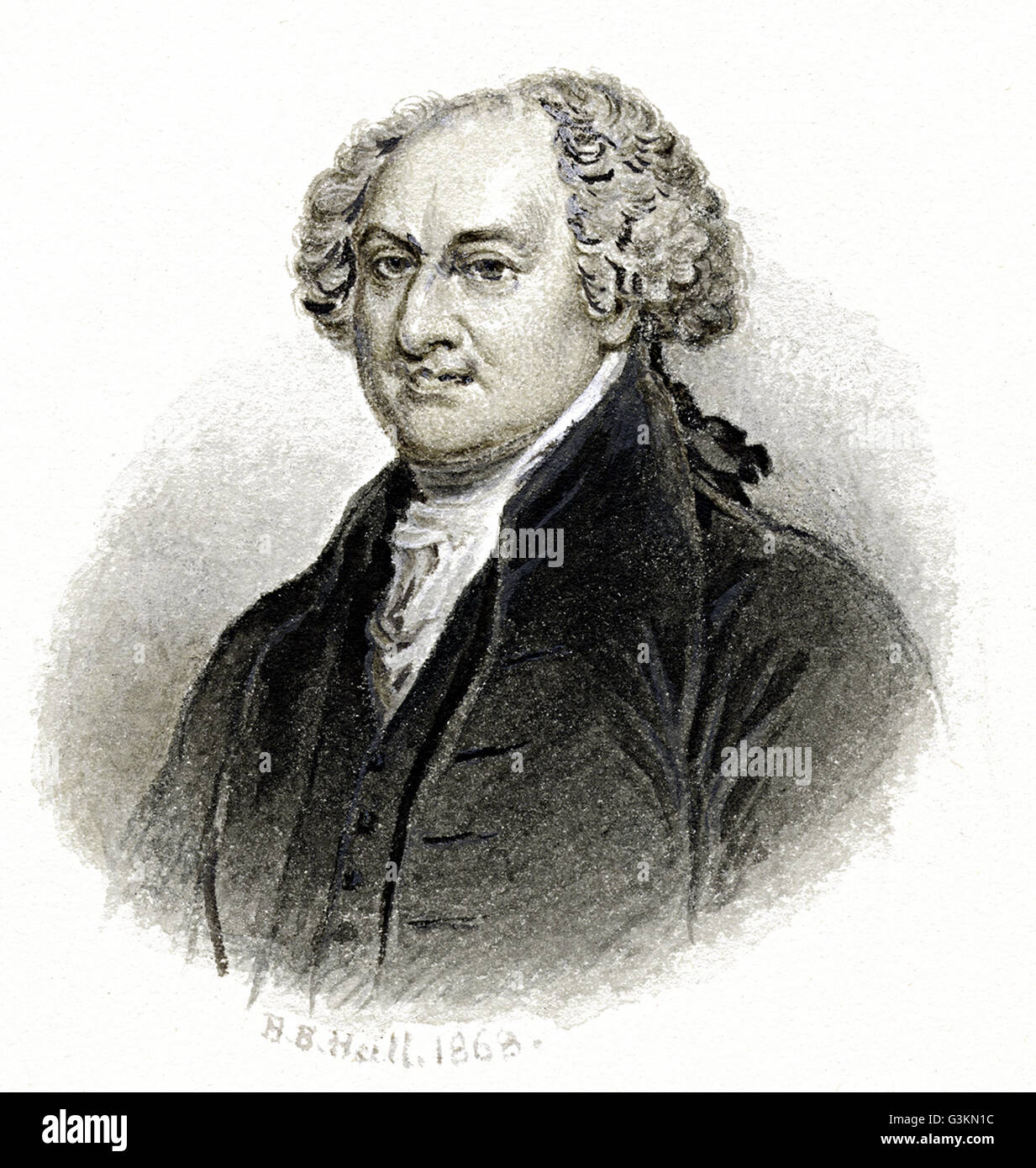 John Adams, 1735 - 1826 Stock Photo - Alamy