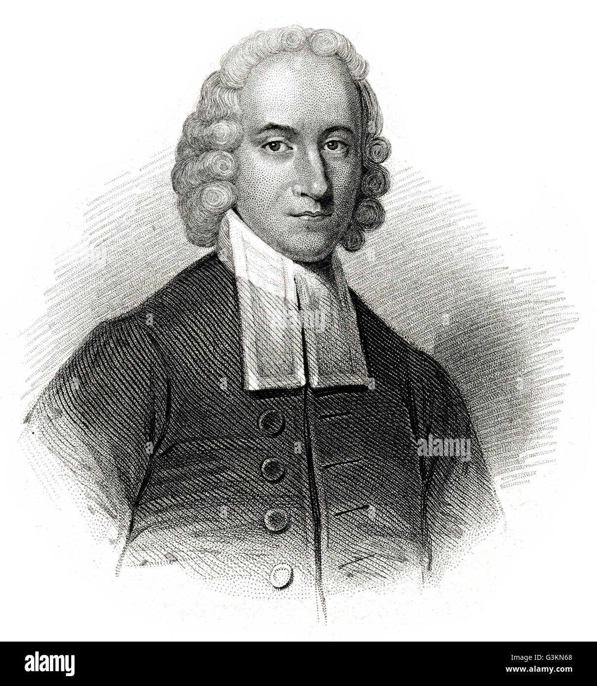 Jonathan Edwards, 1703 - 1758 Stock Photo - Alamy